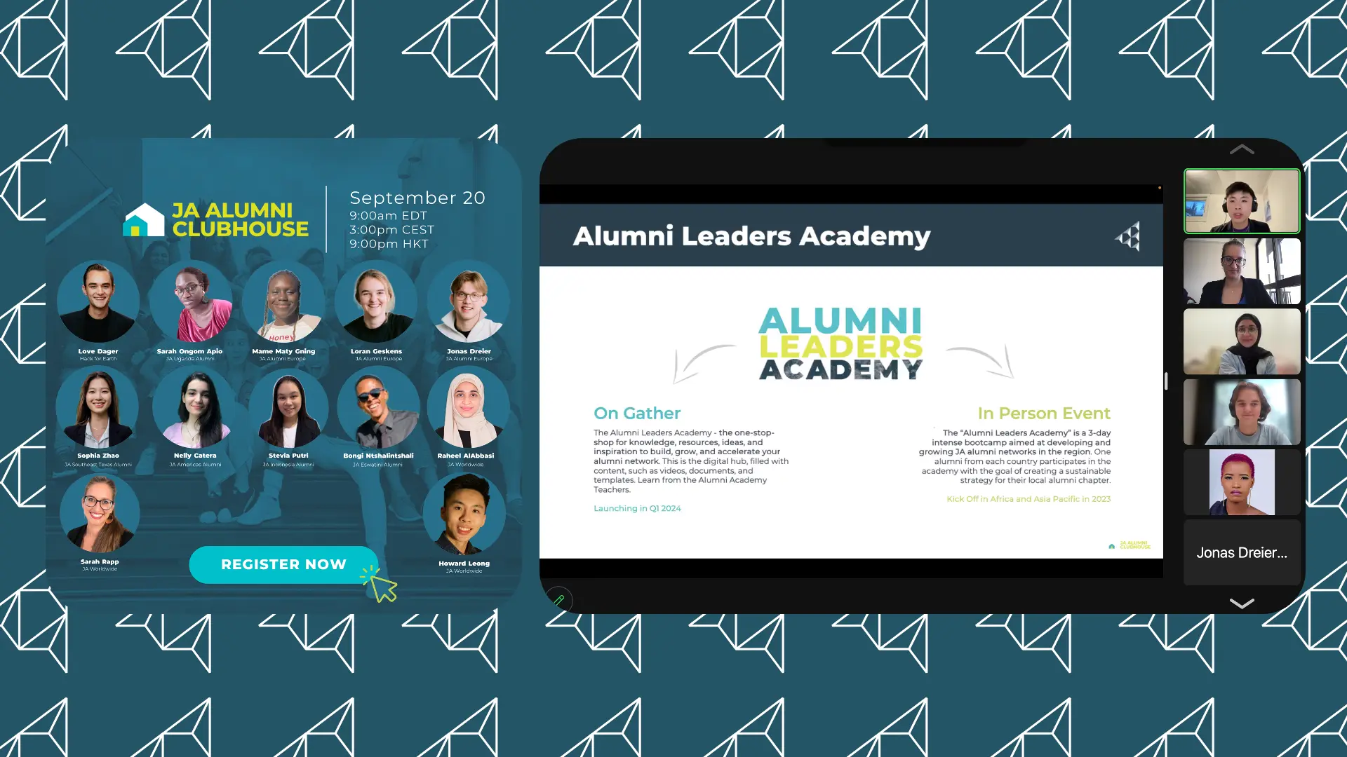 Wrapping up September 2023 JA Alumni Clubhouse